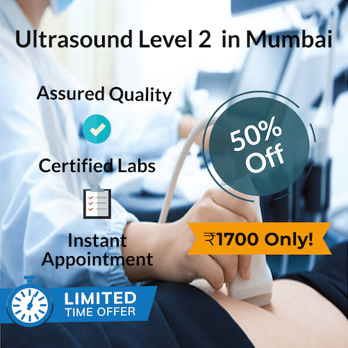 Get 50% Off on Ultrasound Level 2 Cost in Mumbai: ₹1700 Only | mfine.co