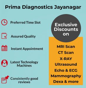 Discounted Prices at Prima Diagnostics, Jayanagar Bangalore | mfine.co