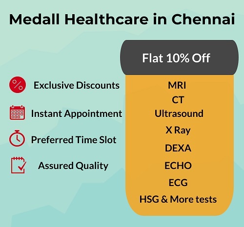 Get 10% Off on Medall Diagnostics Prices in Chennai - Call to Book Now!