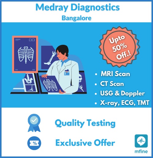 Up to 50% Off at Medray Diagnostics Centres in Bangalore - Call Now to Book